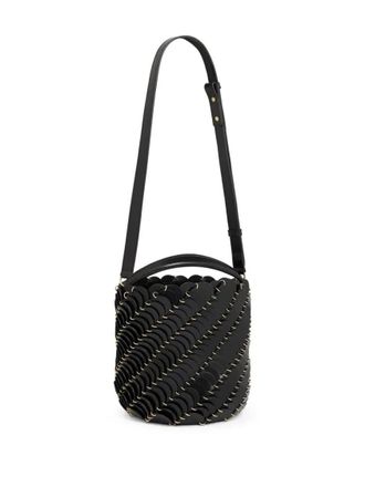 Paco Rabanne Hobo Bags - Minimalist Pochette With Structured Silhouette - Gr. unisize - in Schwarz - f&uuml;r Damen