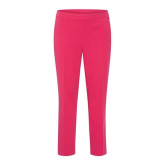 Kaffe Curve Virtual Pink Straight-Leg Hose - - Trousers - Damen - Rosa - 5XL