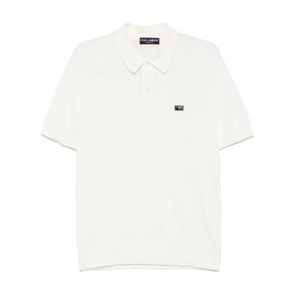 Dolce & Gabbana Wei&szlig;es T-Shirt f&uuml;r M&auml;nner - - Tops - Herren - Wei&szlig; - XL