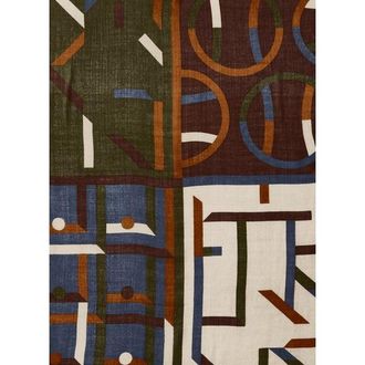 Moismont Foulard &agrave; imprim&eacute; en laine