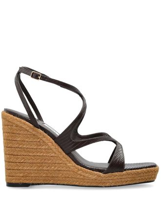 Jimmy Choo London espadrilles Ayla 110 mm - Marron