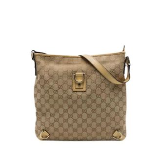 Gucci Pre-owned Abbey Sac Bandouli&egrave;re - Femme - Pre-owned - Beige - Taille: ONE Size