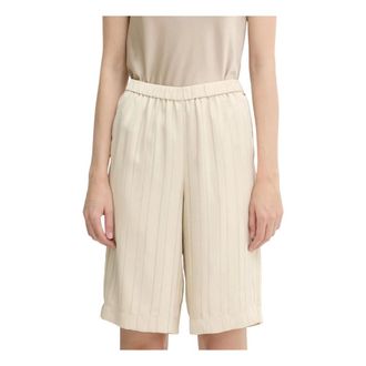A|X Armani Exchange Shorts taille haute - Femme - Shorts - Beige - Taille: 36 FR