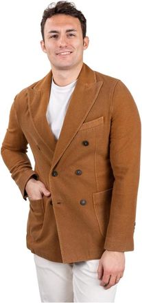 Circolo 1901 Homme, Vestes, Beige, Taille: S Blazer