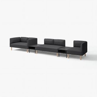 IKEA LILLEHEM 5er-Sitzelement mit Ablage