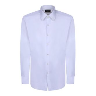 Dell'Oglio Homme, Chemises, Blanc, Taille: XL Chemise Coupe Classique