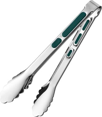 Generic Grillzange - Holzkohlezange, K&uuml;chenzubeh&ouml;r | Robuste Minii-Lebensmittelzange, K&uuml;chenutensilien, verriegelbare Lebensmittelzange aus Metall, hitzebest&auml;