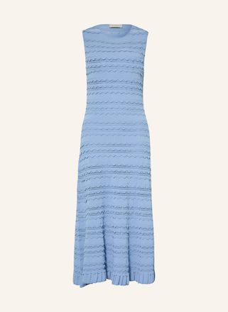 Ted Baker Strickkleid Cahrlie Mit R&uuml;schen blau