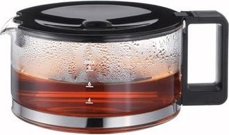 Cloer 0720 720 Ersatzkanne, Glas, Schwarz/Transparent