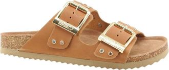 Colors Of California Femme, Chaussures, Brun, Taille: 38 EU Bio501 Studded Slide
