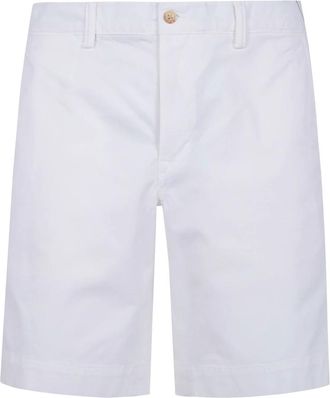 Polo Ralph Lauren Homme, Shorts, Blanc, Taille: W38 Short Bedford avec broderie de poney