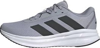 adidas Homme Galaxy 7 Running Shoes Chaussures de Course, Halo Silver/Carbon/Core Black, 48 EU