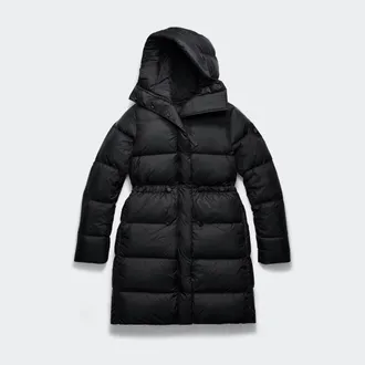 Canada Goose Montgomery Mantel Tonal Label (Weiblich, Black, S)