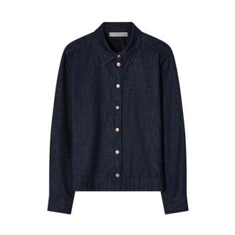 Busnel Poppy Denim Shirt - - Blouses & Shirts - Damen - Blau - S