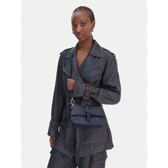 Furla Handtasche Furla Flow Mini Top WB01032 BX2045 BG 4852S Dunkelblau