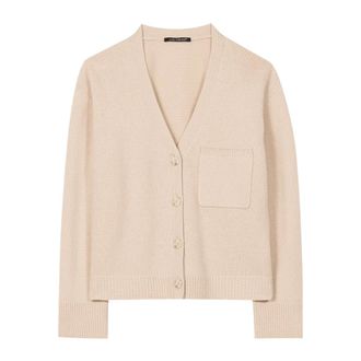 Luisa Cerano Cardigan aus Kaschmir-Mix- soft camel - - Knitwear - Damen - Beige - S