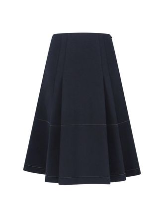 Marni Pleated Midi Skirt