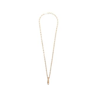 Raquel Diniz Femme, Accessoires, Jaune, Taille: ONE Size Collier cha&icirc;ne orn&eacute; de cristaux