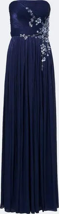 Costarellos Bustier-Robe Lenina aus Georgette mit Lurex