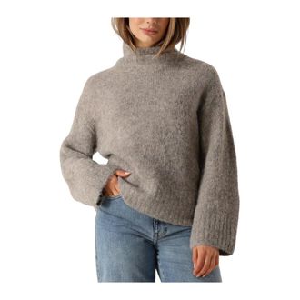 Selected Damen, Strickwaren, Grau, LGr&ouml;&szlig;e