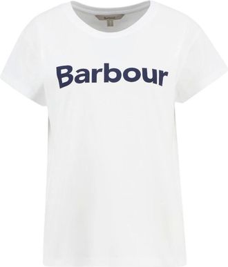 Barbour Femme, Tops, Blanc, Taille: 36 FR Barbour T-shirts et Polos Blanc