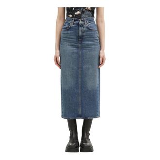 Fiorucci Femme, Jupes, Bleu, Taille: W24 Denim Skirts