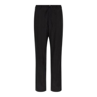 Dries Van Noten Homme, Pantalons, Noir, Taille: L Penny Long Pantalons
