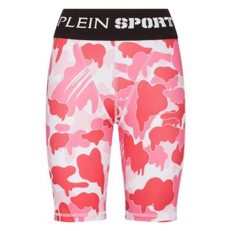 Plein Sport Femme, Shorts, Multicolore, Taille: 38 FR Sport Leggings Camouflage