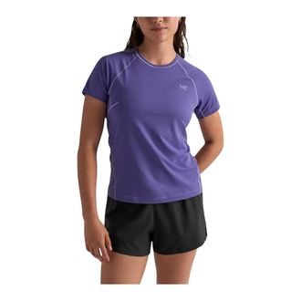 Arc'teryx Norvan Crew Shirt SS - Femme - Sport - Violet - Taille: 42 FR