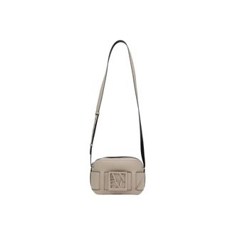 A|X Armani Exchange Femme, Sacs, Beige, Taille: ONE Size Sac en polyur&eacute;thane avec fermeture &eacute;clair