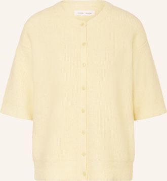 Samsøe & Samsøe Samsøe Samsøe Strickjacke Saanoura Mit Alpaka gelb