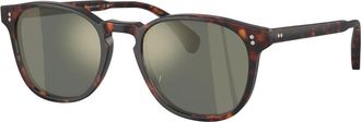 Oliver Peoples unisex, Accessoires, Brun, Taille: 53 MM Finley Esq. Sun