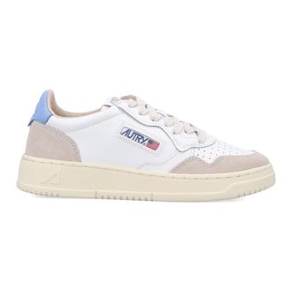Autry Femme, Chaussures, Blanc, Taille: 38 EU Medalist Low