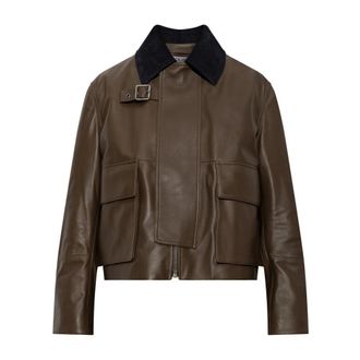 Loewe Kurzer Parka - - Jackets - Damen - Braun - S