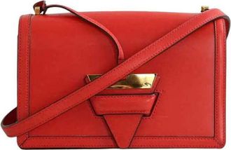 Loewe Sac &agrave; bandouli&egrave;re en cuir rouge
