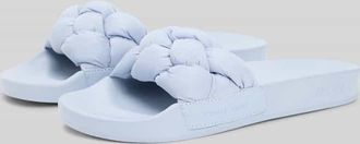 Tommy Hilfiger Badesandale mit geflochtenem Riemen