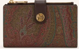 Etro Etro Geldb&ouml;rse braun