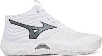 Mizuno Hallenschuhe Wave Momentum Elite Mid V1GA2517 Wei&szlig;