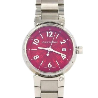 Louis Vuitton Montre Pre-owned en Acier Inoxydable - Femme - Pre-owned - Rouge - Taille: ONE Size