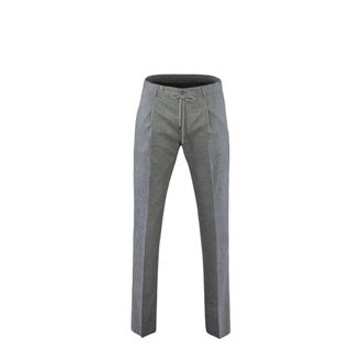 Moorer Homme, Pantalons, Gris, Taille: S Pantalon Anton FSR