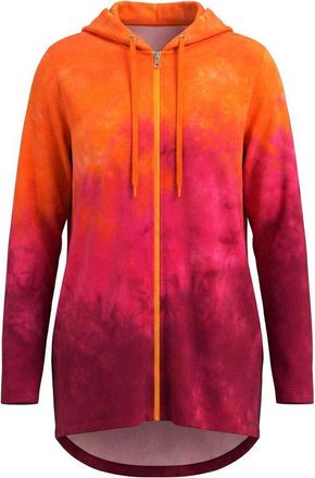 Angel Of Style Sweatjacke Sweatjacke A-Linie Farbverlauf Kapuze