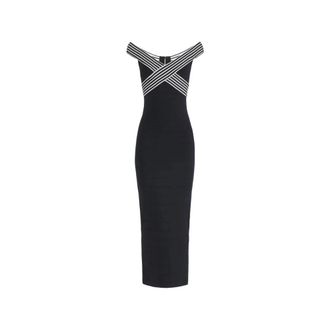 Elisabetta Franchi Abito di Maglia - - Dresses - Damen - Schwarzk - M