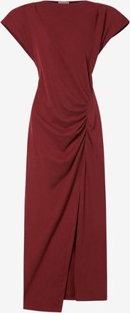 Isabel Marant Robe Nadela - Femme - Bordeaux Fonc&eacute; - Taille34 - Isabel Marant