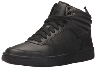 Puma Herren Rebound Street v2 L Turnschuh, Schwarz, 39.5 EU