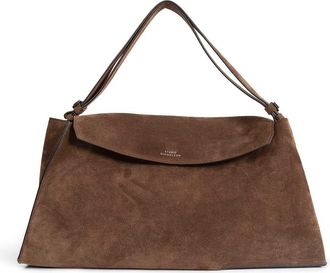 STUDIO NICHOLSON Shiboru Suede Shoulder Bag