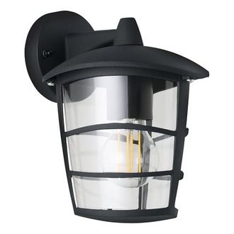 Eglo 93098 Lanterne, Aluminium, E27, Noir