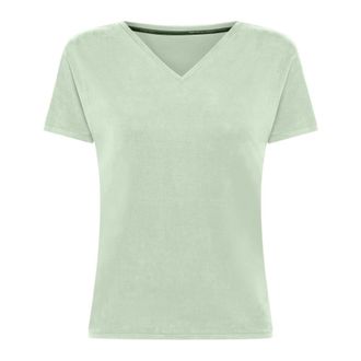 Roberto Ricci Design Cupro Shirt - Sommer-Essential - - Tops - Damen - Gr&uuml;n - S