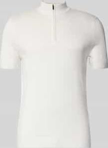 Joop Strickshirt aus Viskose-Mix mit Stehkragen Modell Vadin