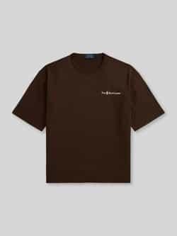 Polo Ralph Lauren Regular Fit T-Shirt aus reiner Baumwolle mit Logo-Stitching