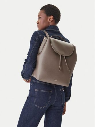 Calvin Klein Rucksack Foil Logo Large Flap Backpack LV04F3505G Braun